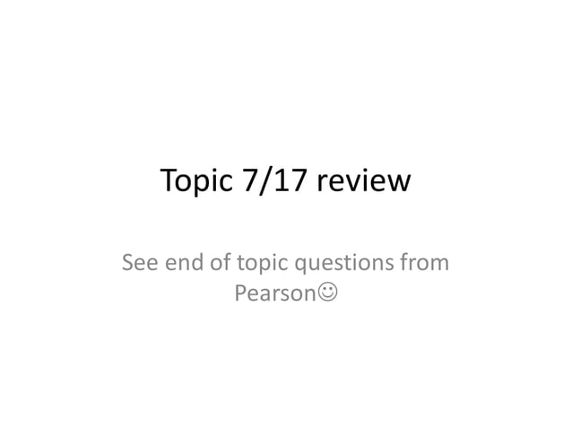 T17 IB Chemistry Equilibrium | PPT