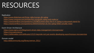 Event-Driven Systems With MongoDB | PPT