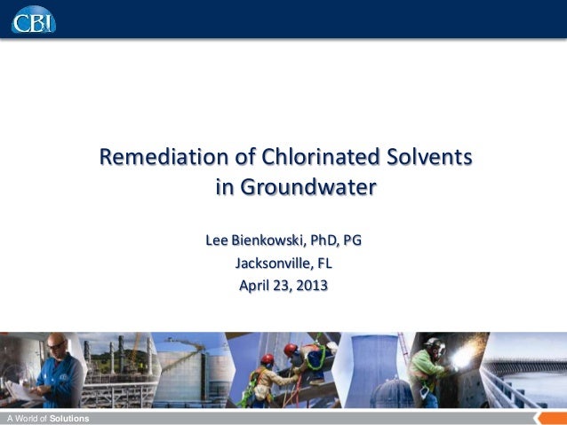 Guidance On Storage And Handling Of Chlorinated Solvents – OVPAJR