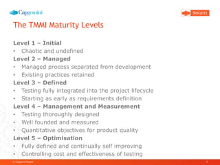 Finding Success with Test Process Improvement | PDF | Business ...