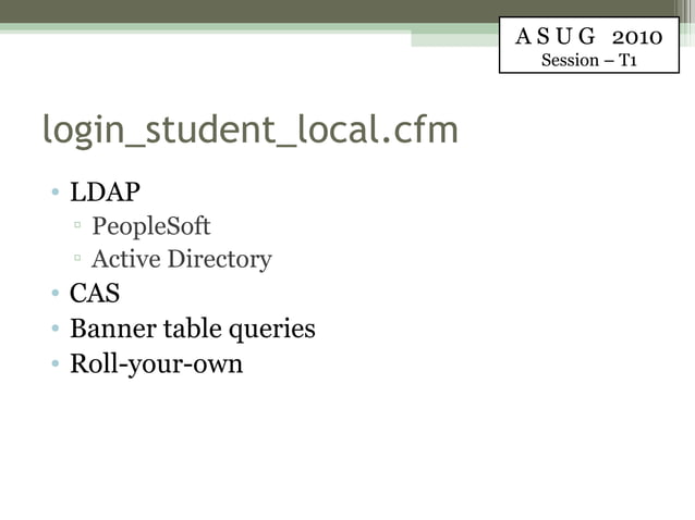 T1 authentication methods | PPT