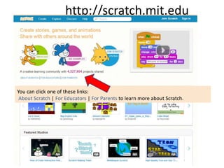 Introduction to Scratch Programming | PPT