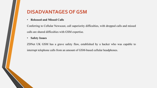 GSM vs CDMA | PPTX | Computer Networking | Computing