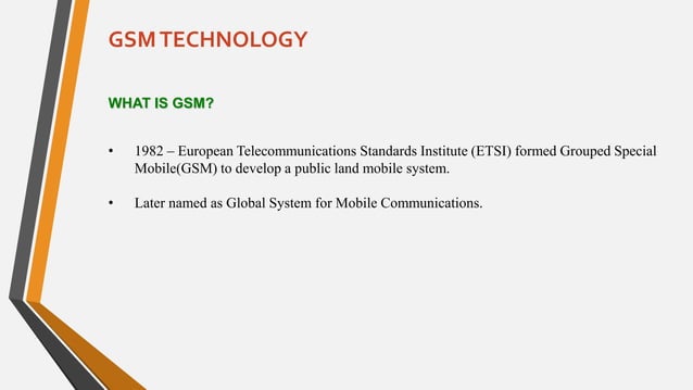 GSM vs CDMA | PPTX | Computer Networking | Computing