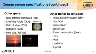 “Selecting Image Sensors for Embedded Vision Applications: Three Case ...