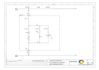 SUBSTATION T1 + T2 Protection & Control Panel.pdf
