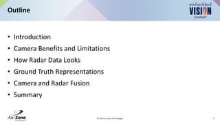 “Augmenting Visual AI through Radar and Camera Fusion,” a Presentation ...