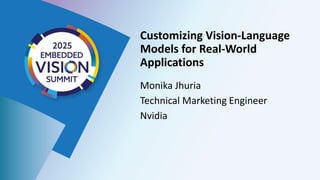 “Customizing Vision-language Models for Real-world Applications,” a ...