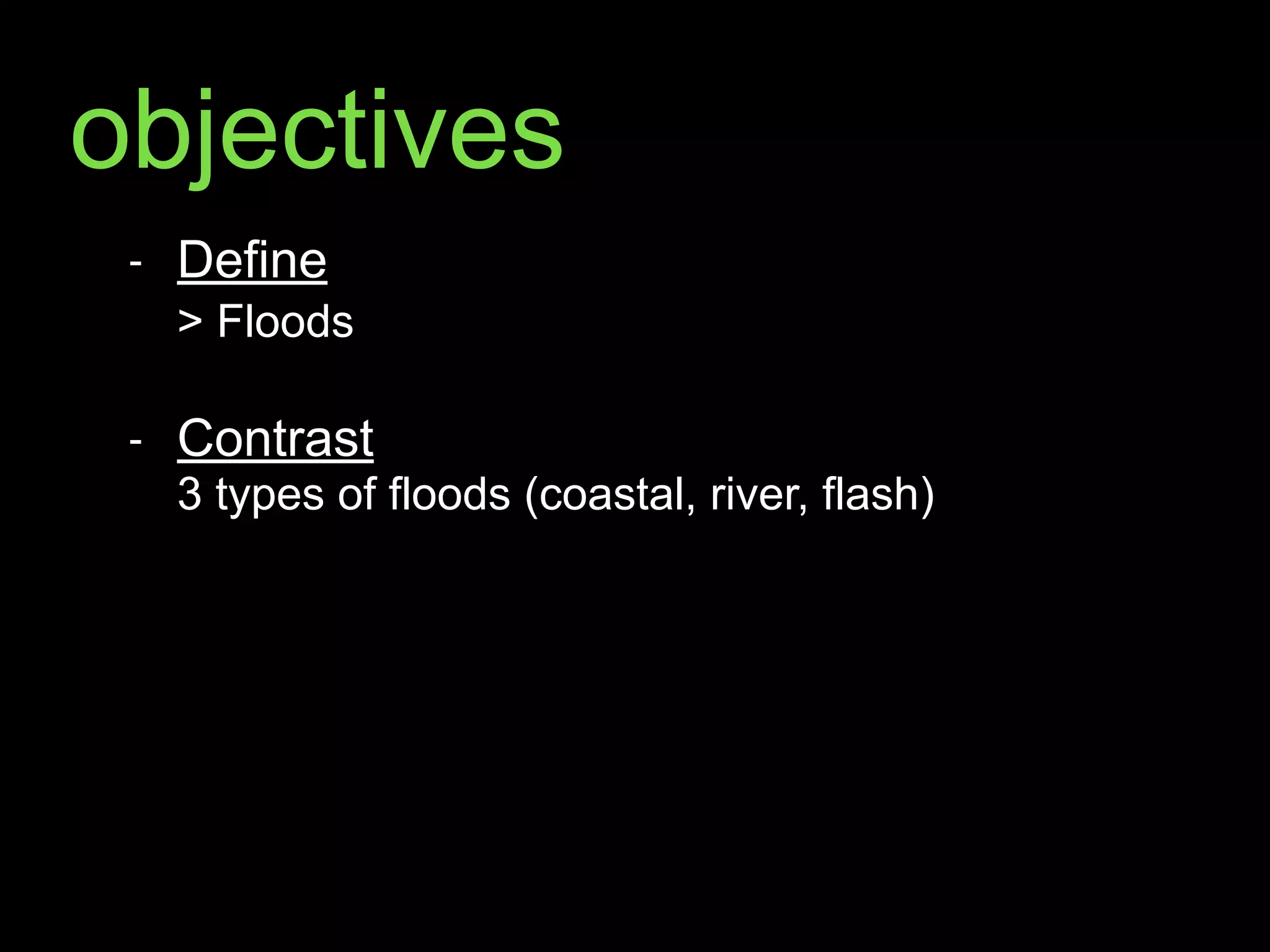 T1w1 b Types of flood | PDF