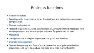 Introduction to business | PPT