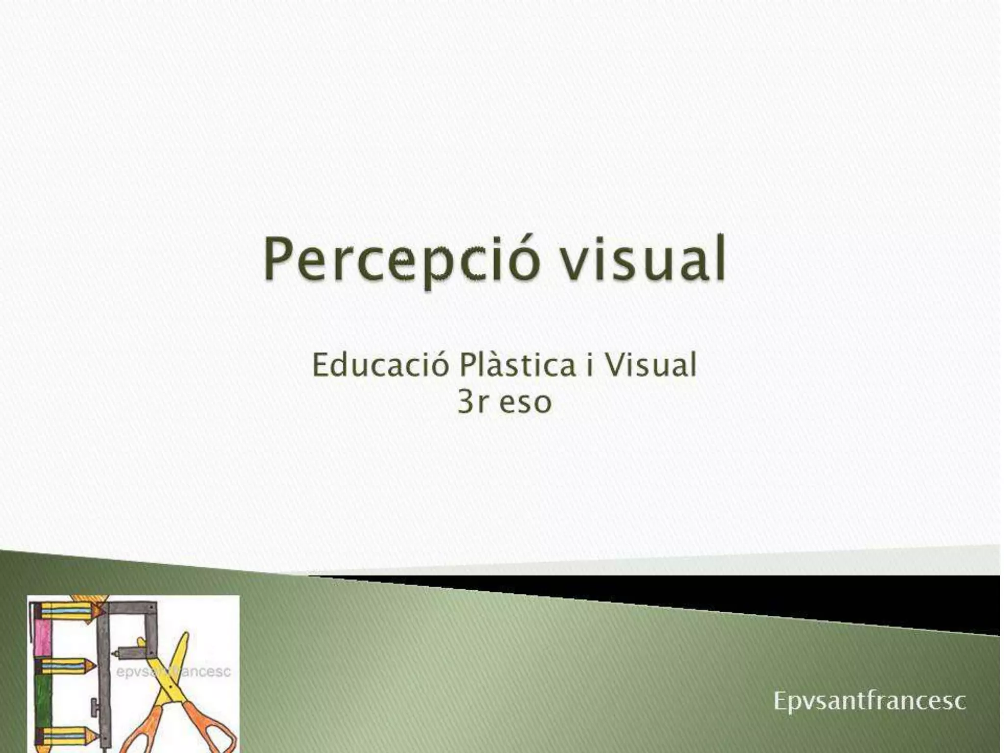 Tema 2. La Percepció visual | PPT