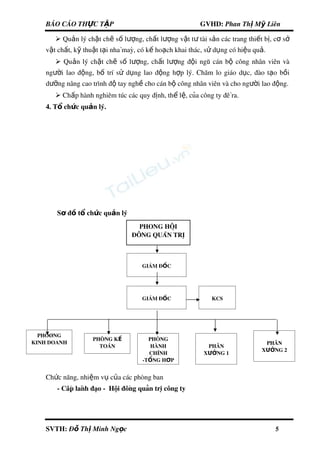 Báo cáo thực tập kế toán tổng hợp. | PDF