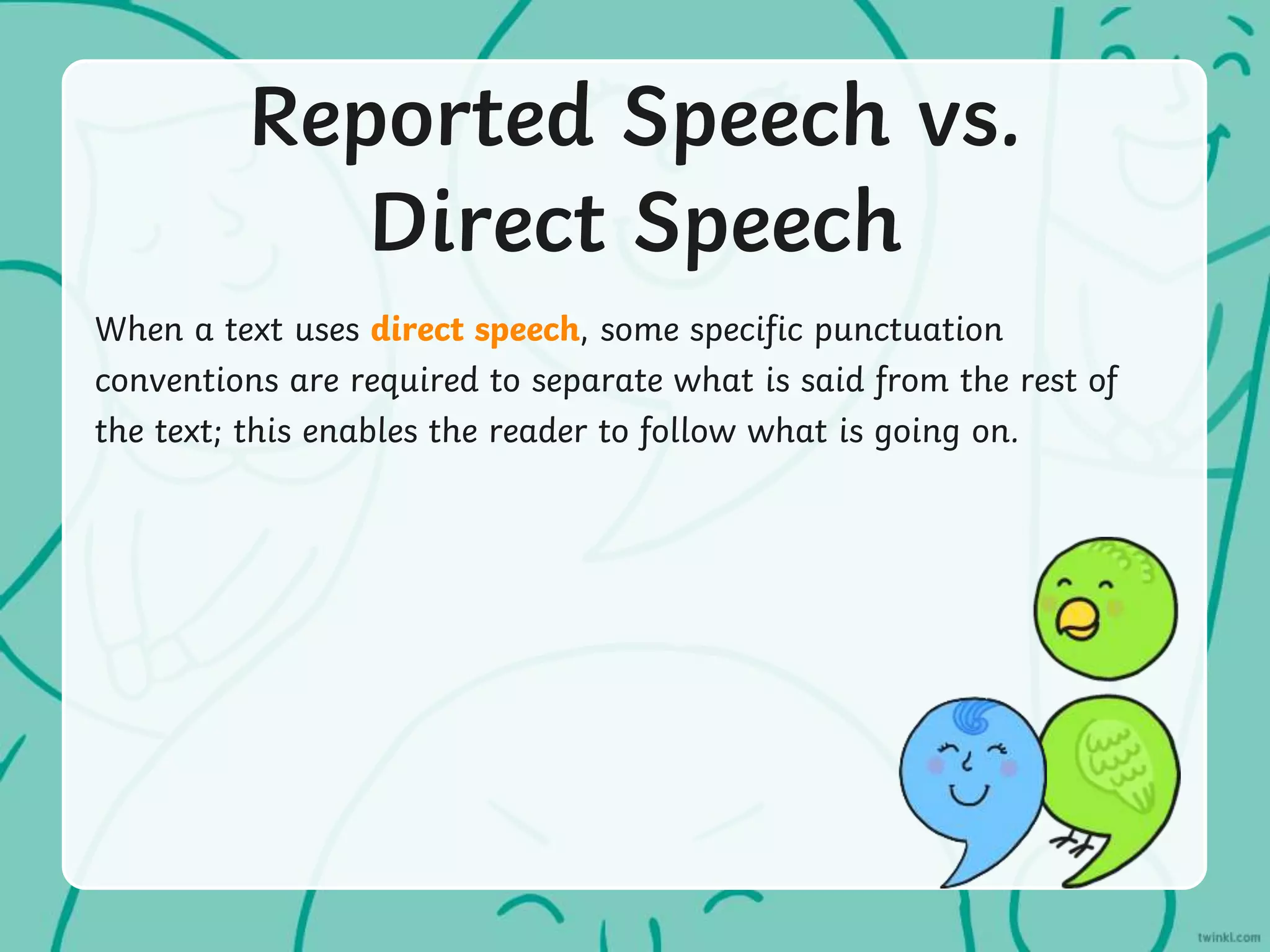 T2 e-1581-punctuating-speech-power point-ver_5 pw edit | PPT