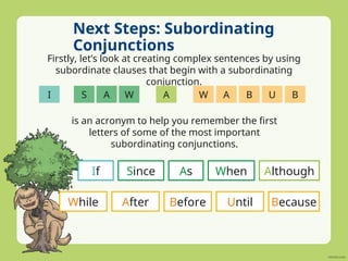 Mastering Complex Sentences: Subordinating and Relative Clauses ...
