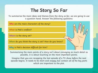 Identifying and Summarising the Main Idea | PPT