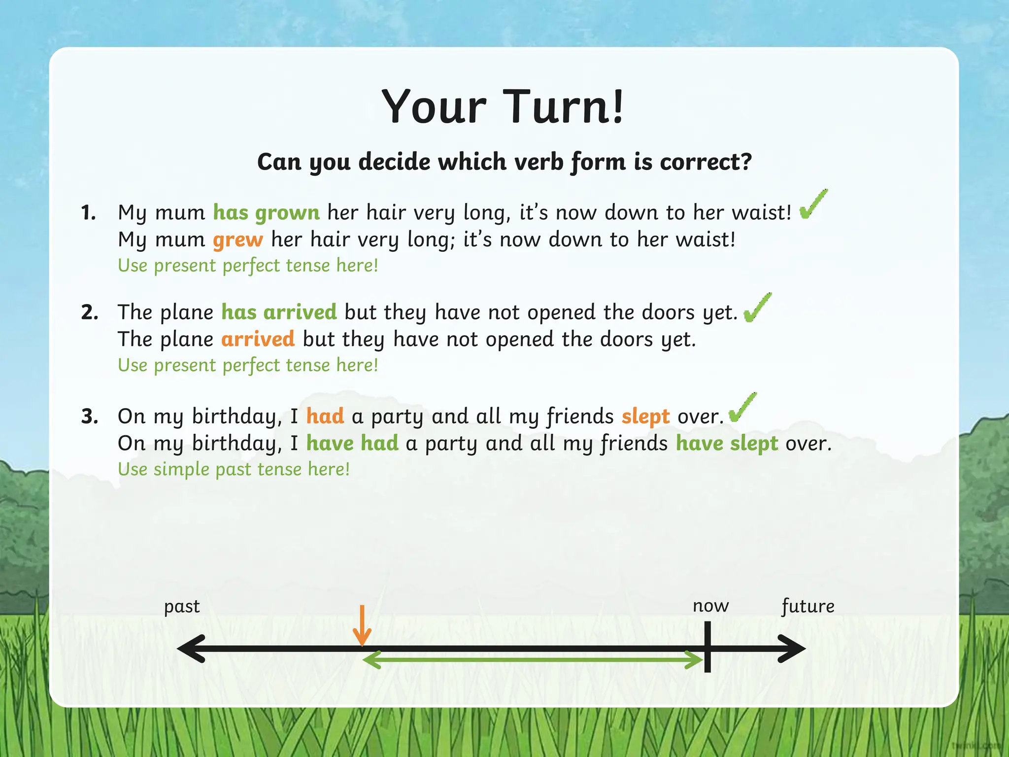 T2-E-747-Using-the-Present-Form-of-Verbs-in-Contrast-to-Past-Tense ...