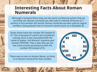 Other ways of counting Ancient Egypt and Rome | PPT