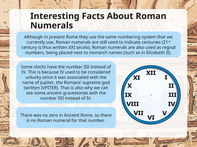 Other ways of counting Ancient Egypt and Rome | PPT
