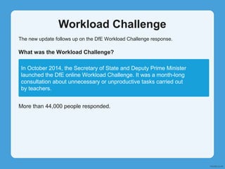 School Marking Guidance Update PowerPoint | PPT