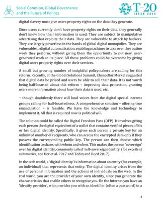 The Digital Freedom Pass: Emancipation from Digital Slavery. Dennis J ...