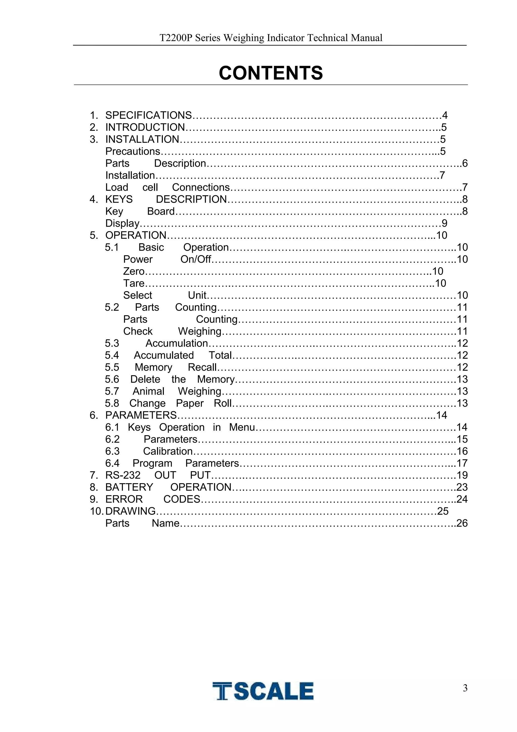 T2000 technicalmanual | DOC
