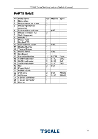 T2000 technicalmanual | DOC
