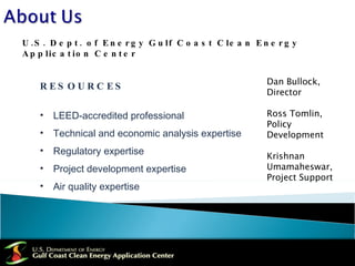 Combined Heating and Power- Dan Bullock | PPT