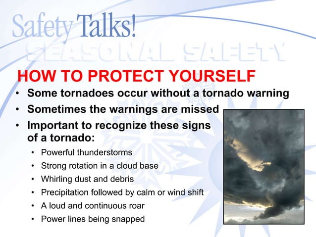 Tornado safety awareness | PPS | Weather | Science