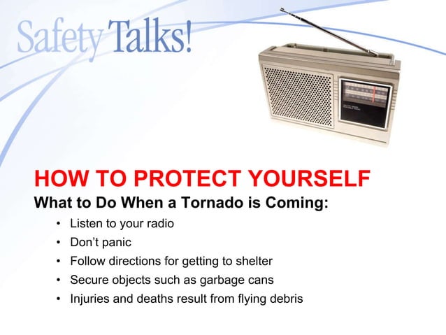 Tornado safety awareness | PPS | Weather | Science