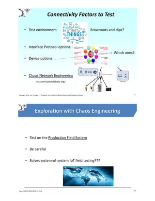 IoT Software Testing Challenges: The IoT World Is Really Different | PDF