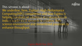 T21.Fujitsu World Tour India 2016-Education, Research and Design | PPT