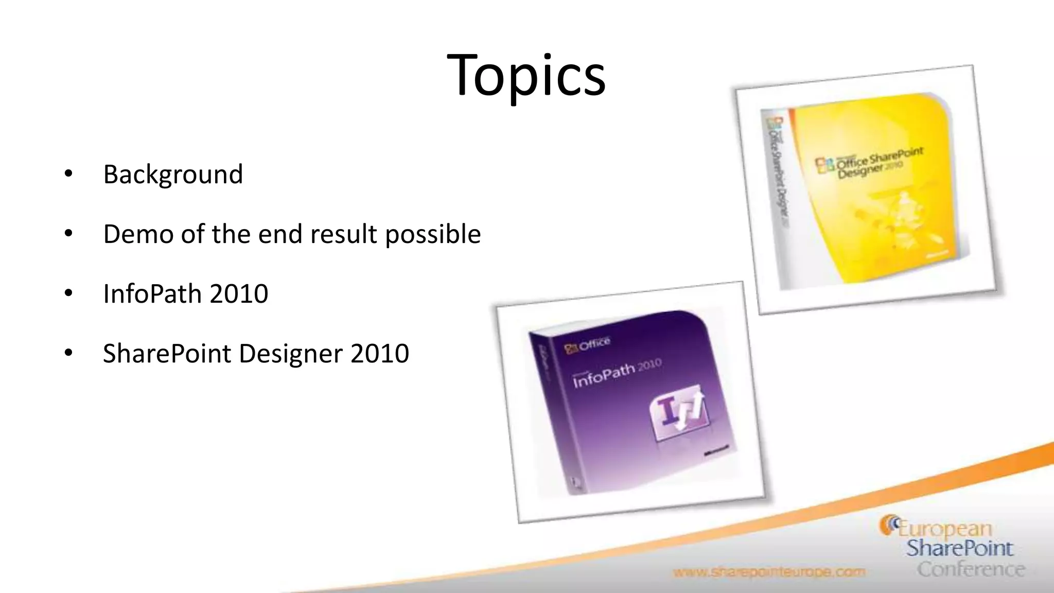 T21 SharePoint Europe Slide Deck | PPTX