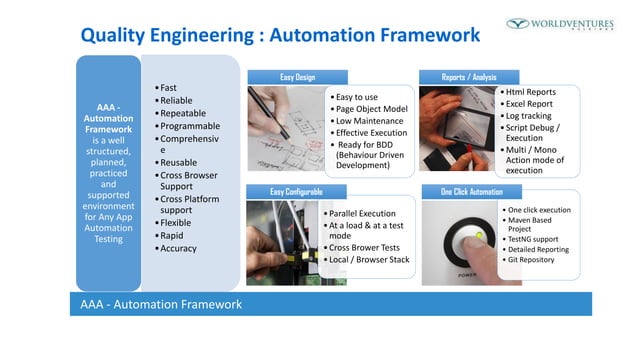 Build a Quality Engineering and Automation Framework | PDF
