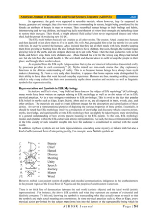 REPRESENTATIONS AND SYMBOLS IN EFIK MYTHOLOGY: IMPLICATIONS FOR TRANSLATION | PDF