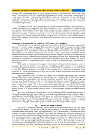 REPRESENTATIONS AND SYMBOLS IN EFIK MYTHOLOGY: IMPLICATIONS FOR ...