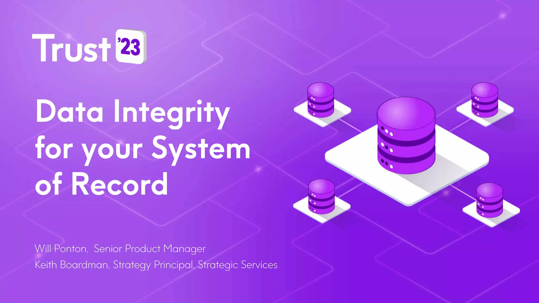 Data Integrity for your System of Record: Understanding Modern Master Data Management | PPT