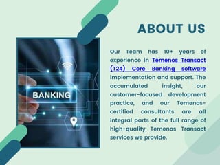 T24 Core Banking Software - Partum Softwares | PPTX