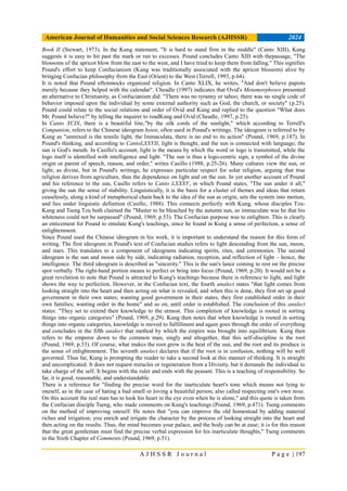 Ezra Pound: Anti-Semitism, Cantos and Confucianism | PDF