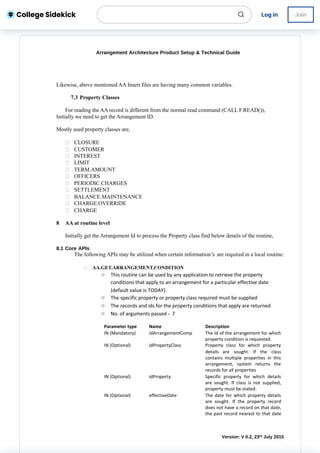 ARRANGEMENTARCHITECTURETRAININGSTRANSACT | PDF