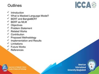 Masked Language Modelling by BERT Model.pptx