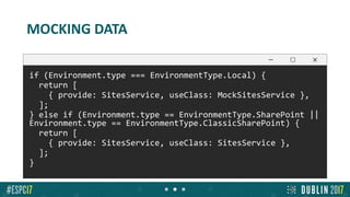 European SharePoint Conference 2017 - SharePoint Framework, Angular & Azure Functions | PPTX
