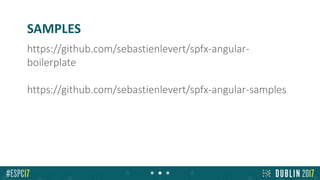 European SharePoint Conference 2017 - SharePoint Framework, Angular & Azure Functions | PPTX