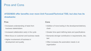Making the Move to Behavior-Driven Development | PDF
