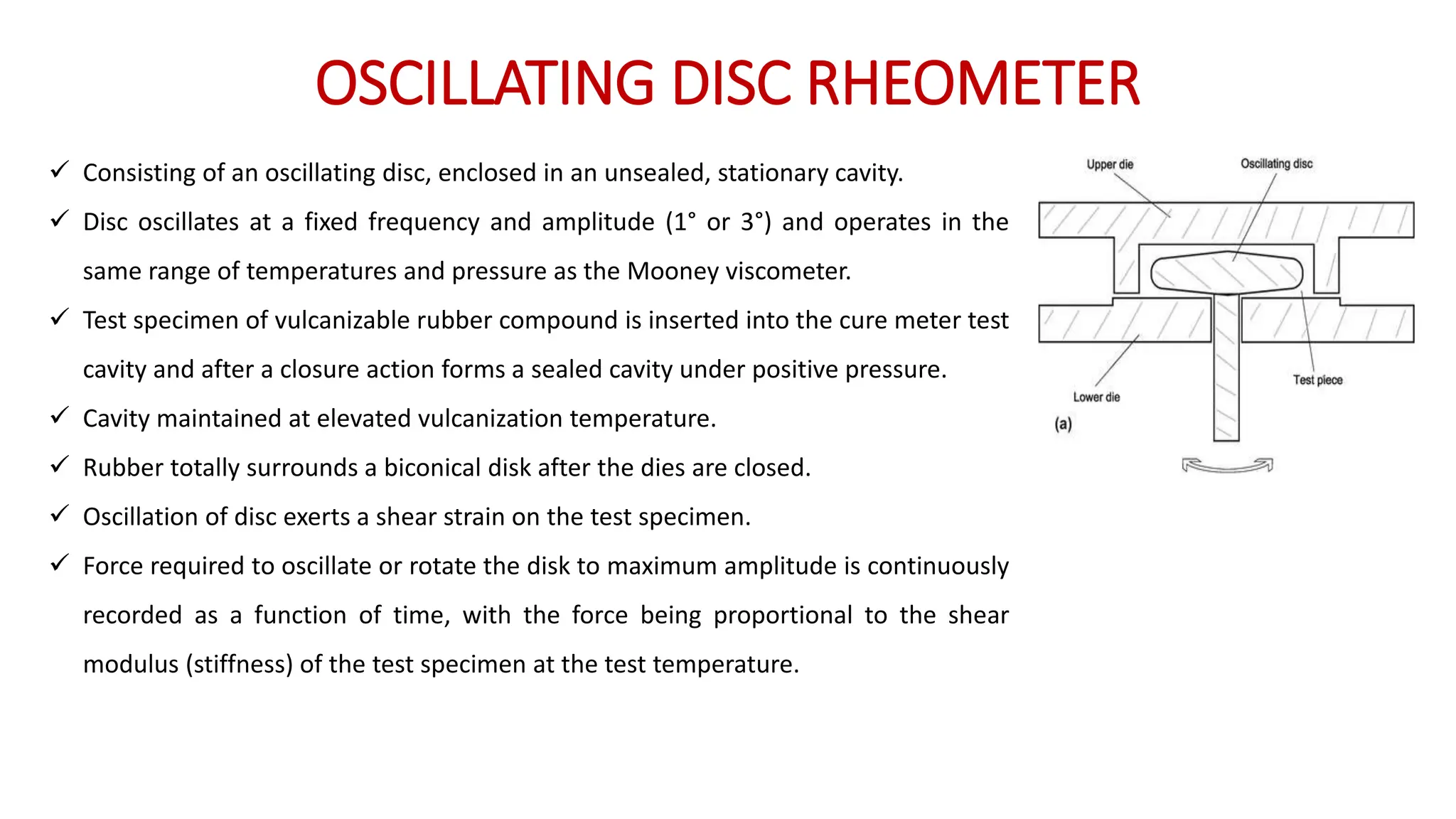 cure characteristics and vulcanisation methodes | PPTX