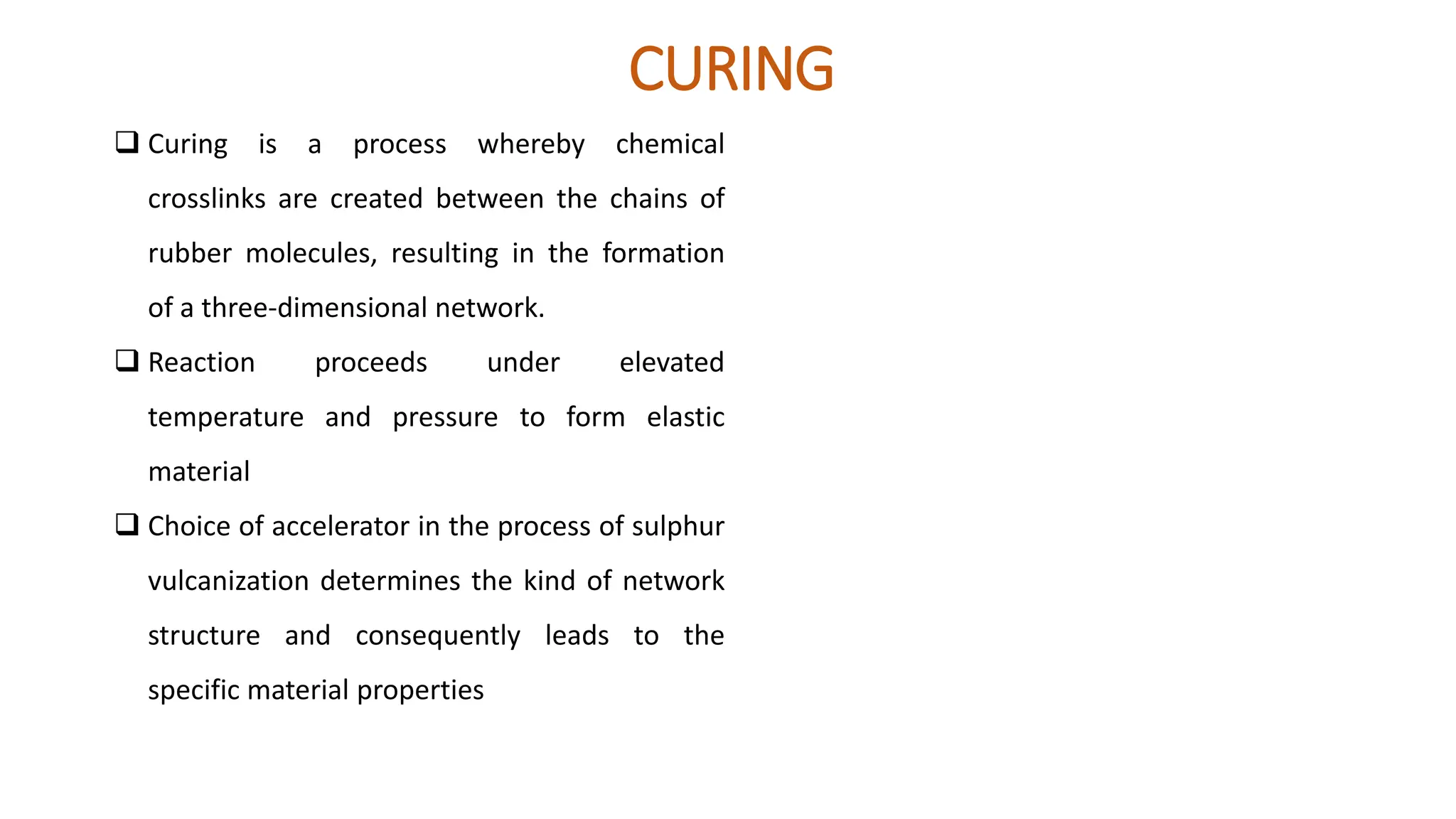 cure characteristics and vulcanisation methodes | PPTX