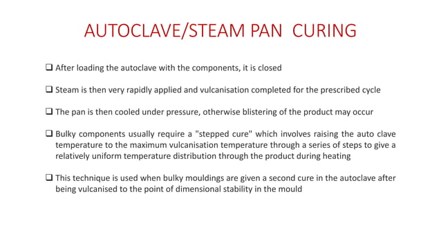 cure characteristics and vulcanisation methodes | PPTX | Chemistry ...