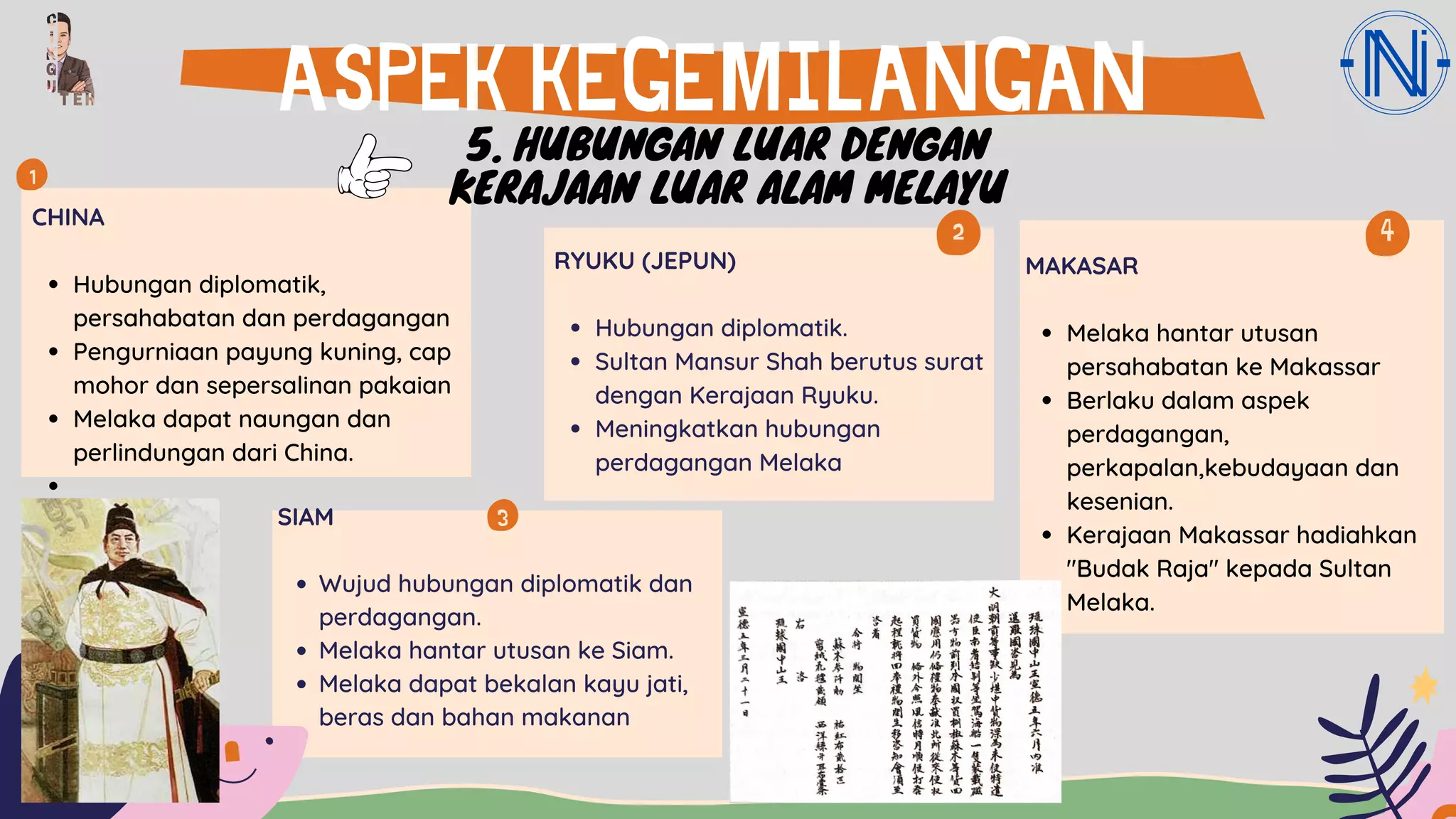 T2 BAB 5 5.2 KEGEMILANGAN KESULTANAN MELAYU MELAKA | PDF