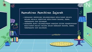 T2 BAB 7 7.1 PENGASASAN KESULTANAN PAHANG, PERAK, TERENGGANU DAN ...