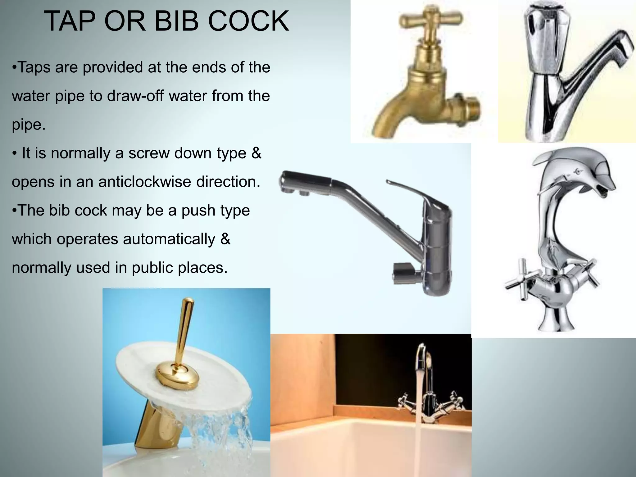 Cold water supply system & Components | PPSX