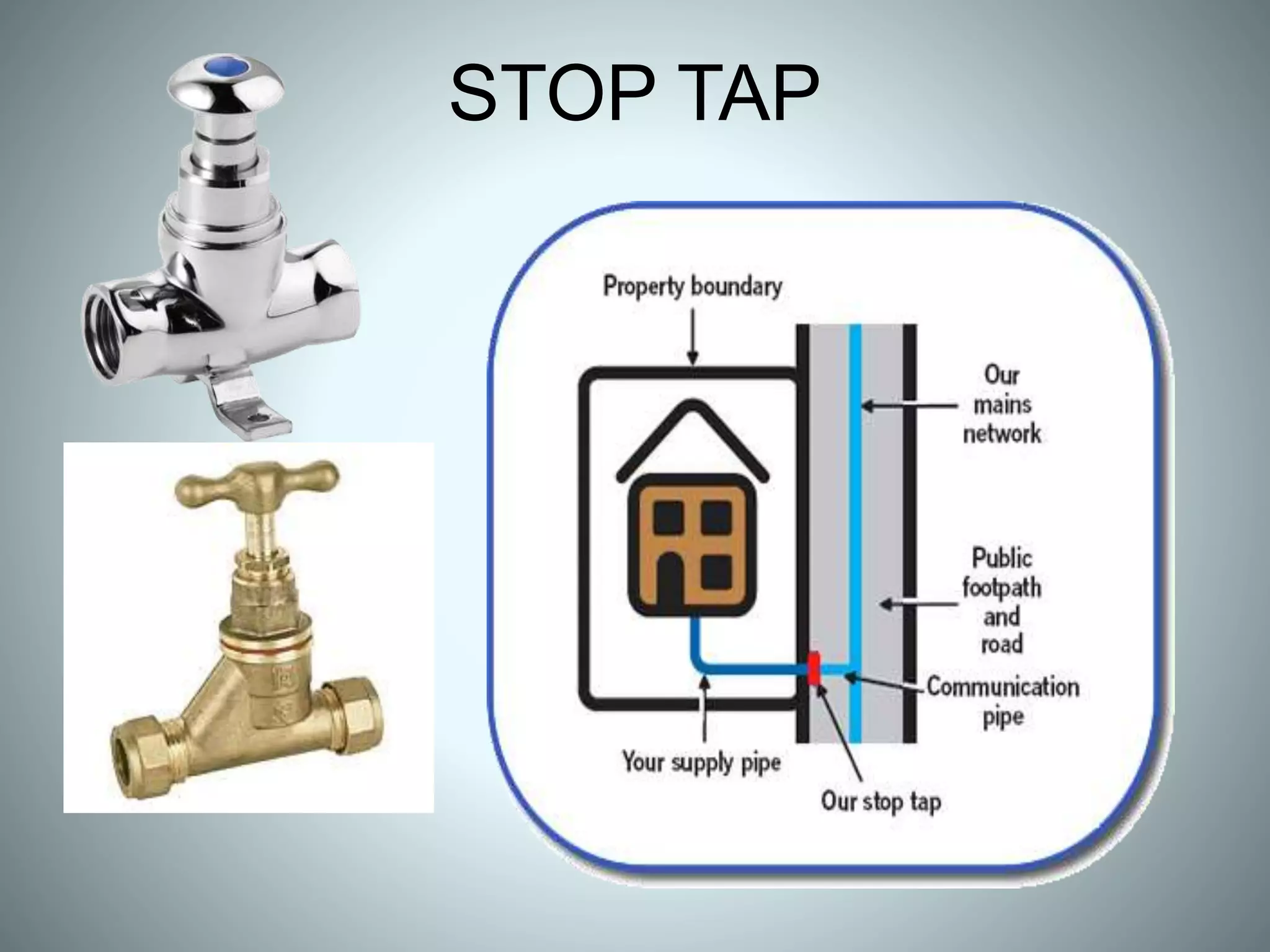 Cold water supply system & Components | PPSX